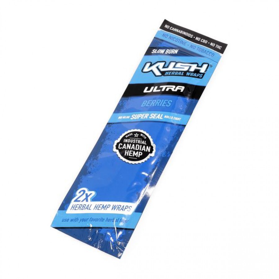 KUSH ULTRA HERBAL WRAPS Berries | DISCOUNT VAPOR & DAIRY