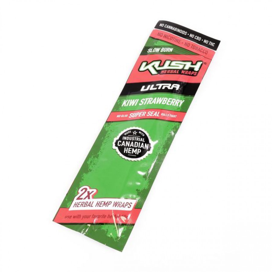 KUSH ULTRA HERBAL WRAPS Kiwi Strawberry | DISCOUNT VAPOR & DAIRY
