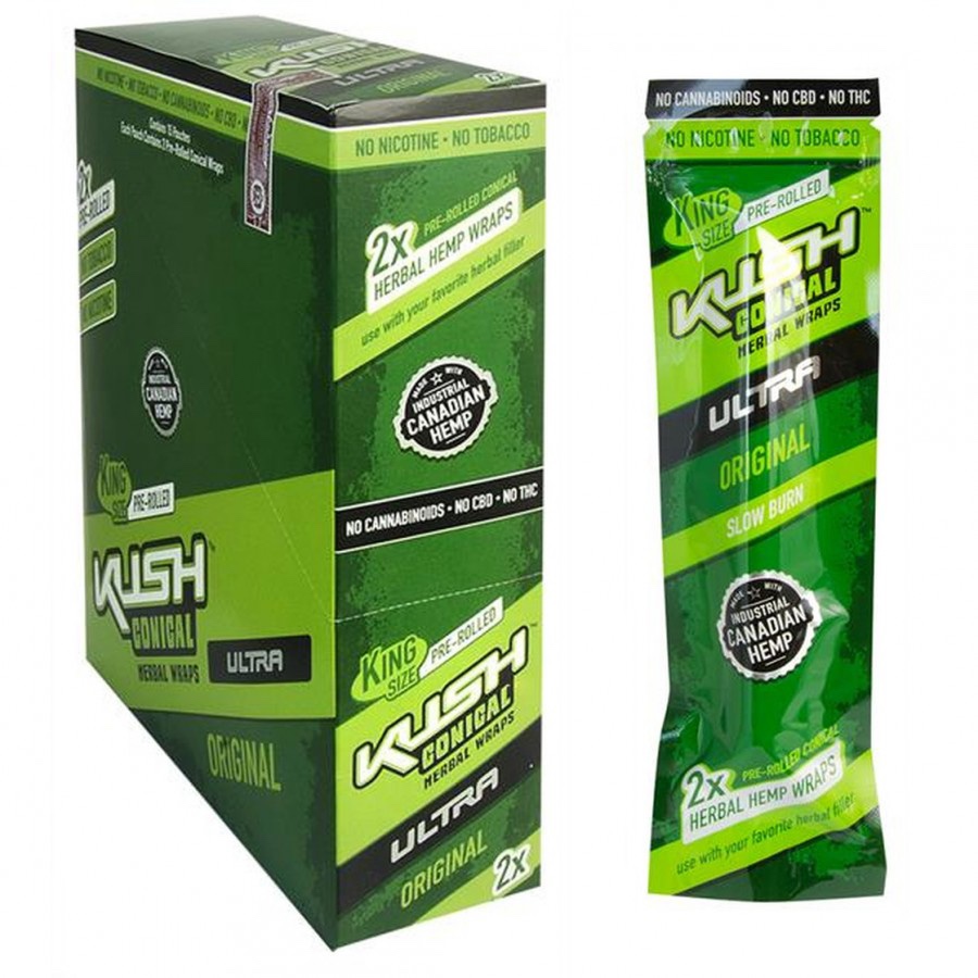 KUSH Pre-Rolled Wraps Original | DISCOUNT VAPOR & DAIRY