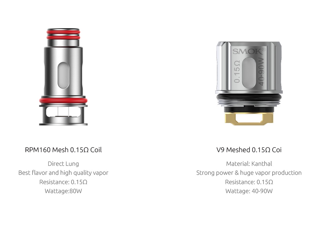 SMOK RPM160 Mesh 0.15ohm Coil - DISCOUNT VAPOR & DAIRY, NZ cigarettes
