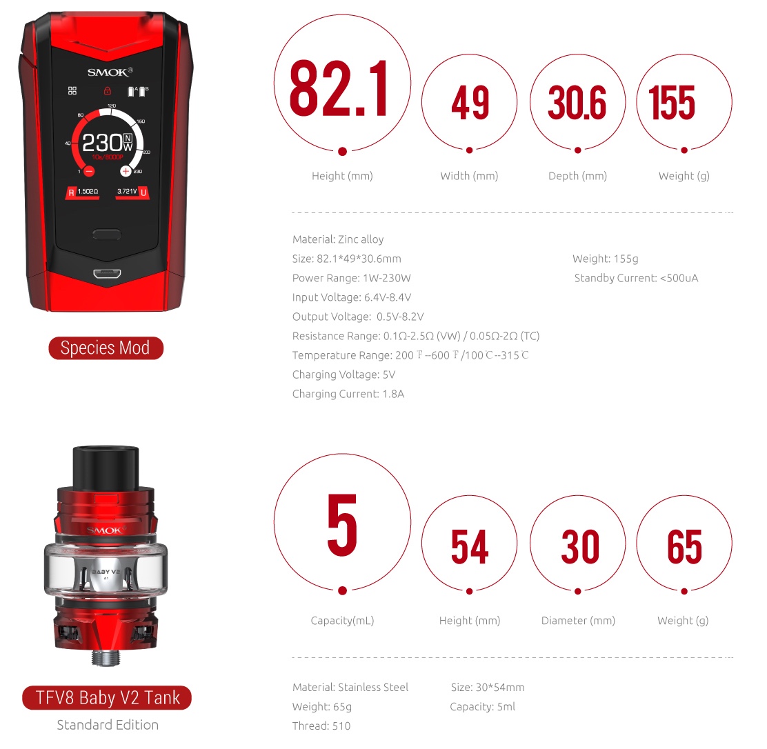 SMOK V2 Species KIT | DISCOUNT VAPOR & DAIRY